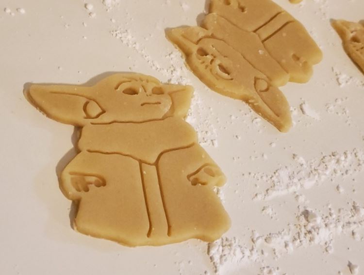 Baby Yoda Cookie Cutter - Grogu - JustinAndDexter